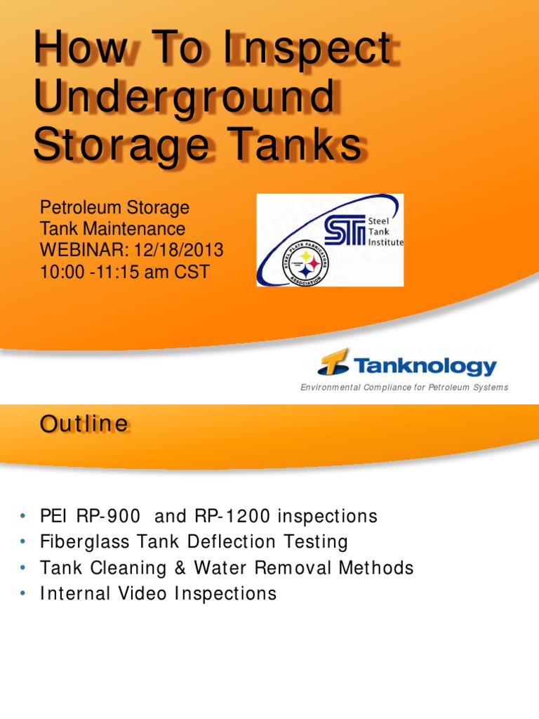 How To Inspect UST | PDF | Deformation (Engineering) | Tanks