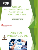 Nia 500 | PDF | Auditoría | Contralor
