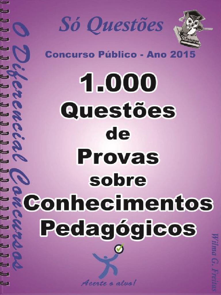 504 - CONH. PED - 1.000 QUESTOES DE PROVAS - Apostila Amostra PDF | PDF