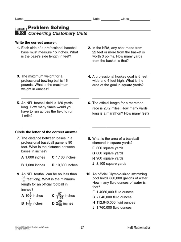 Customary Problem Solving | PDF