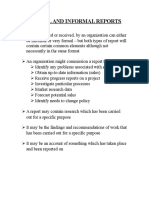 Formal Report Writing Structure Guide | PDF