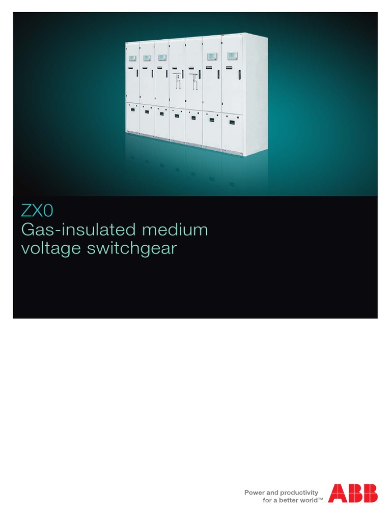 Celdas Zx0 Tipo Gis | PDF | Electrical Connector | Transformer