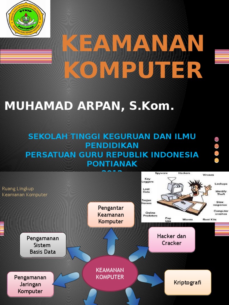 Keamanan Komputer - Ruang Lingkup Keamanan Komputer | PDF
