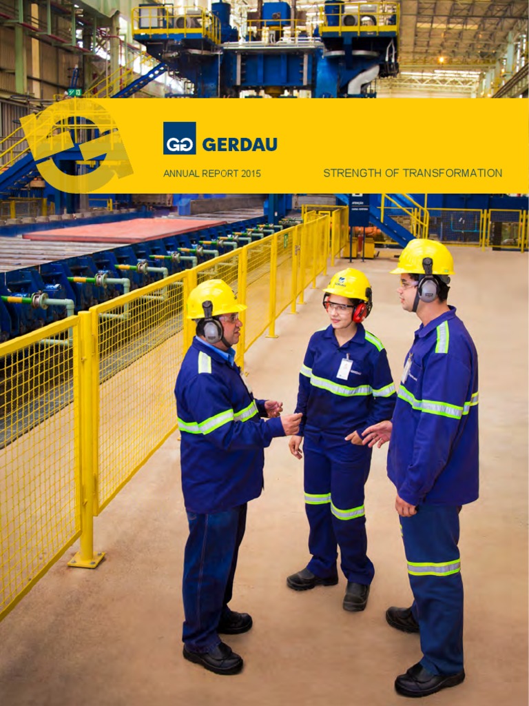 Gerdau 2015 Annual Report | PDF | Equity (Finance) | Supply Chain