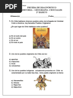 Prueba Pueblos Originarios Segundo Basico | PDF | Grupos étnicos ...