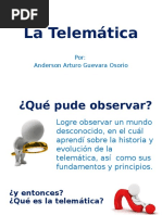 Mapa Conceptual Sobre Telemática | PDF
