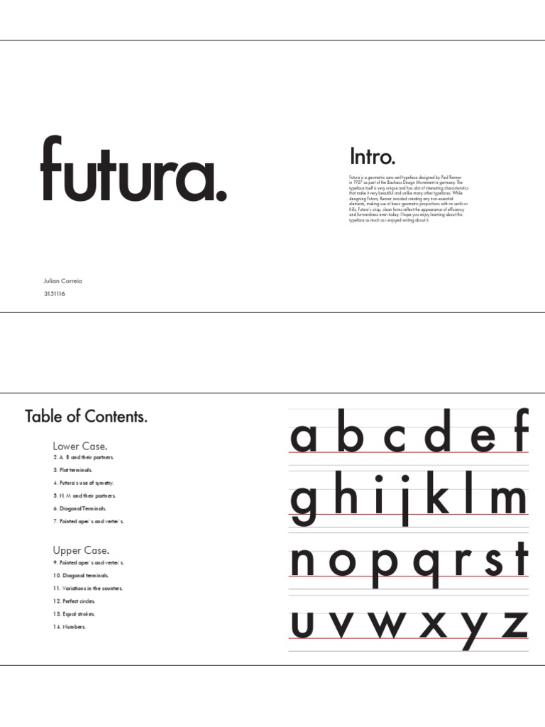 Futura Book | PDF | Typefaces | Sans Serif