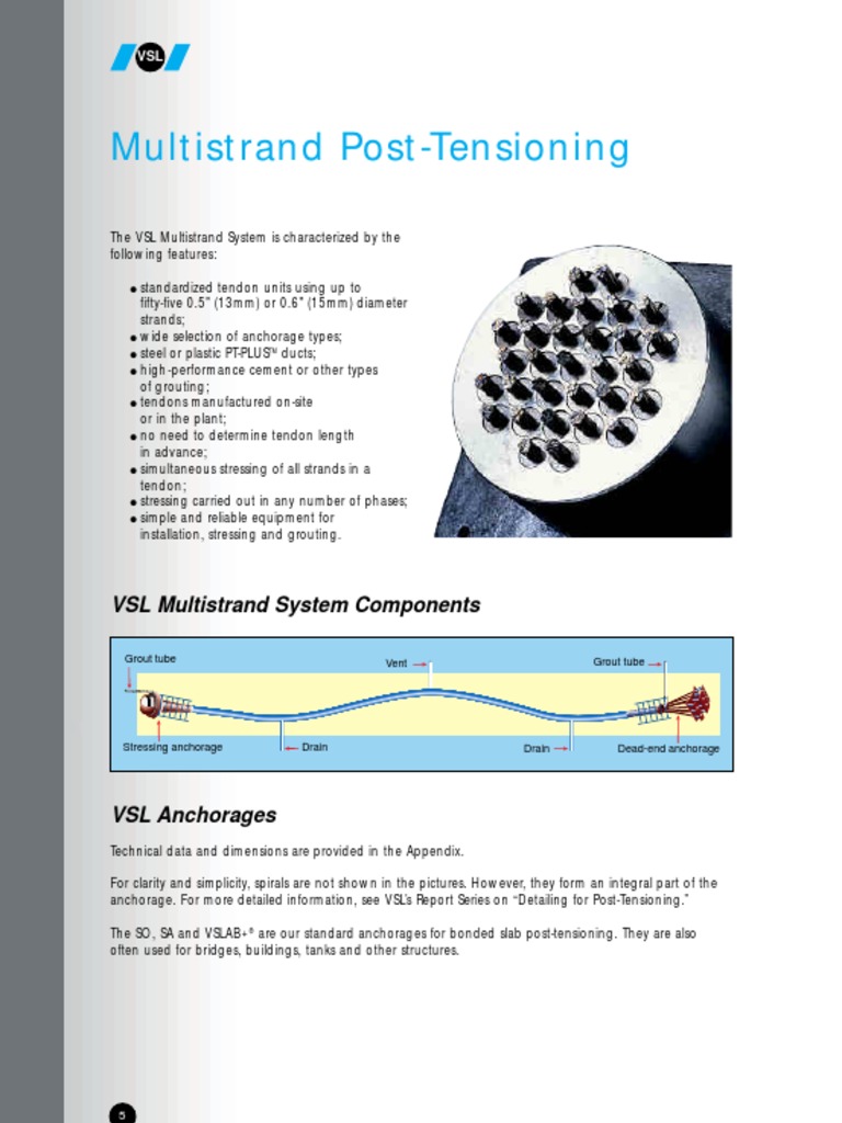 Multi Strand | PDF | Prestressed Concrete | Structural Engineering