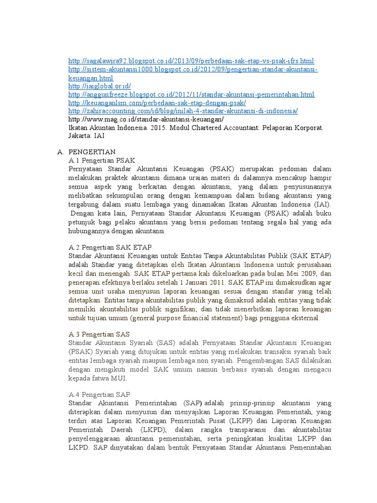 Psak Psap Etap Psas | PDF