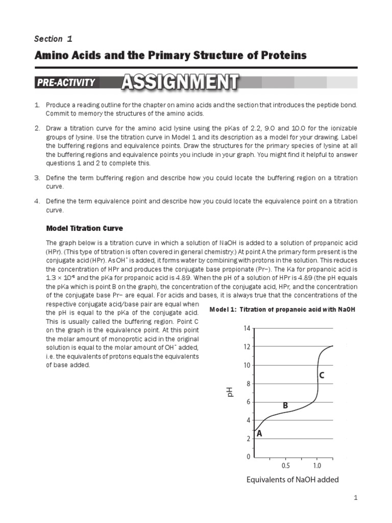 A1 Amino Acids | Download Free PDF | Acid Dissociation Constant | Acid