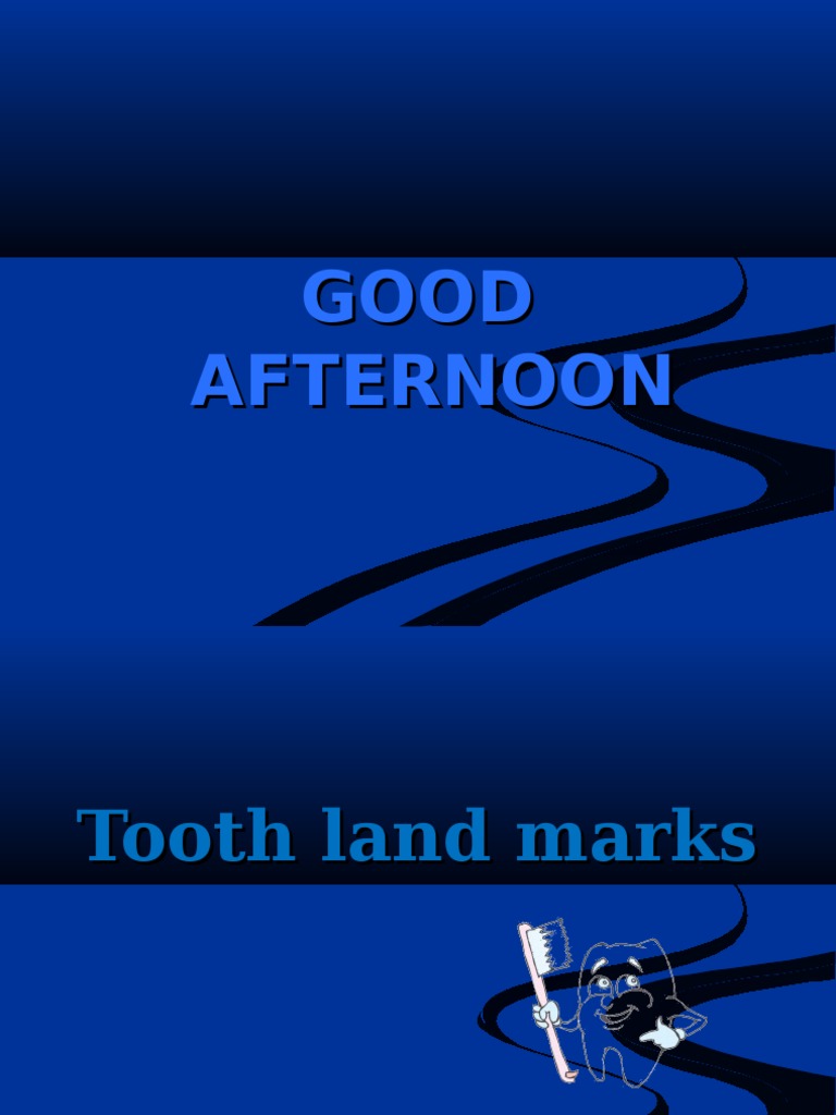 Tooth Landmarks 1 | PDF | Dental Anatomy | Mouth