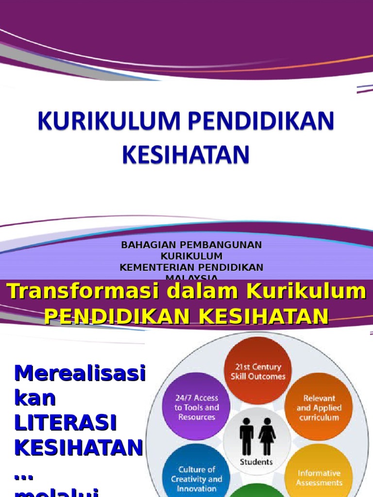 Kurikulum Pendidikan Kesihatan Malaysia | PDF