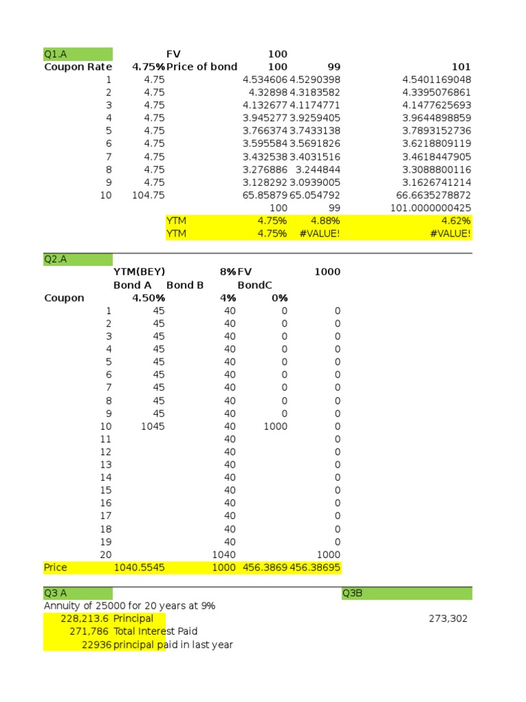 Fixed Income Valuation | PDF