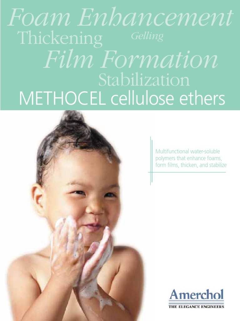 Methocel Liquid Form | PDF | Foam | Shampoo