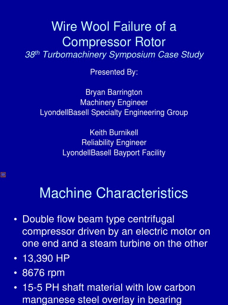 Case Study - Wire Wooling Effect | PDF | Bearing (Mechanical) | Machines