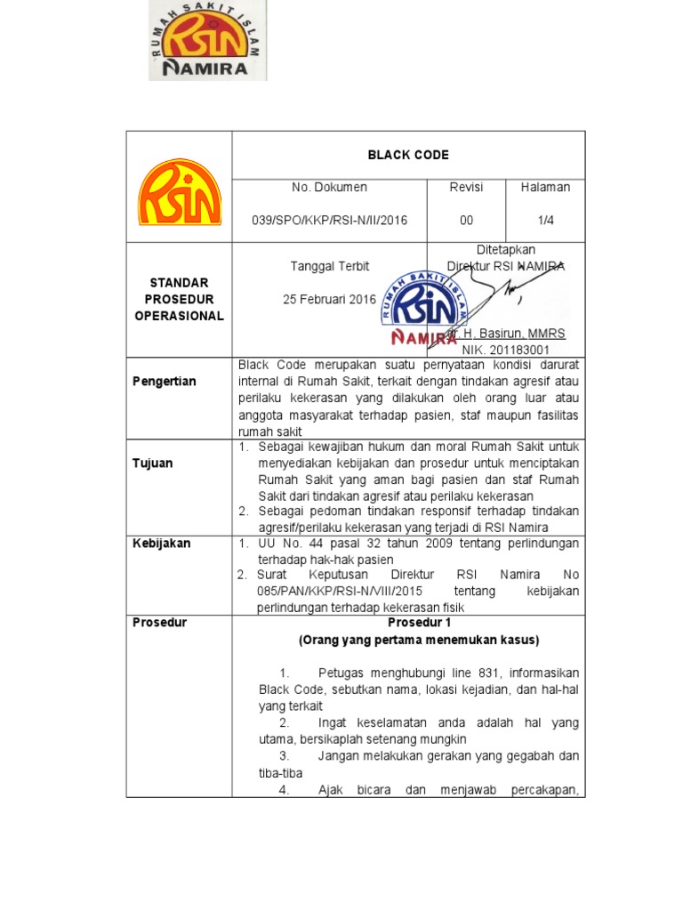 Spo Black Code | PDF