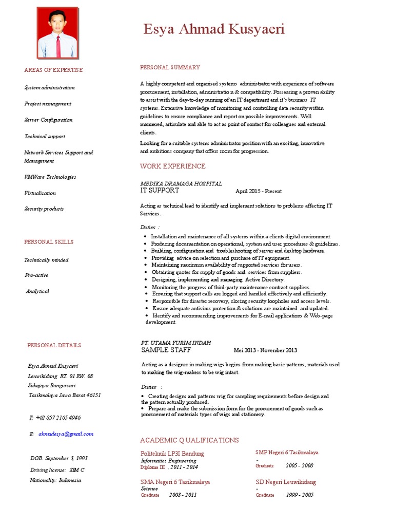 21 Contoh Cv Admin Gudang Perischor - Riset 21 Contoh Cv Admin Gudang Perischor - Riset