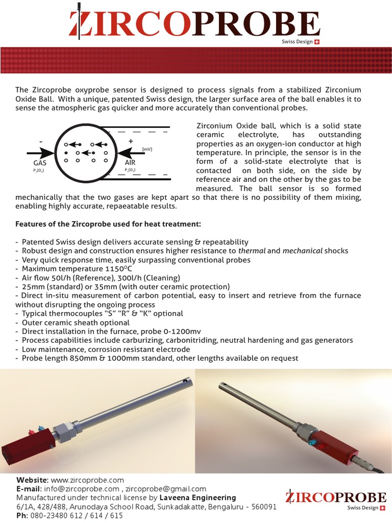 An Accurate and Robust Zirconium Oxide Ball Oxyprobe Sensor for Heat ...