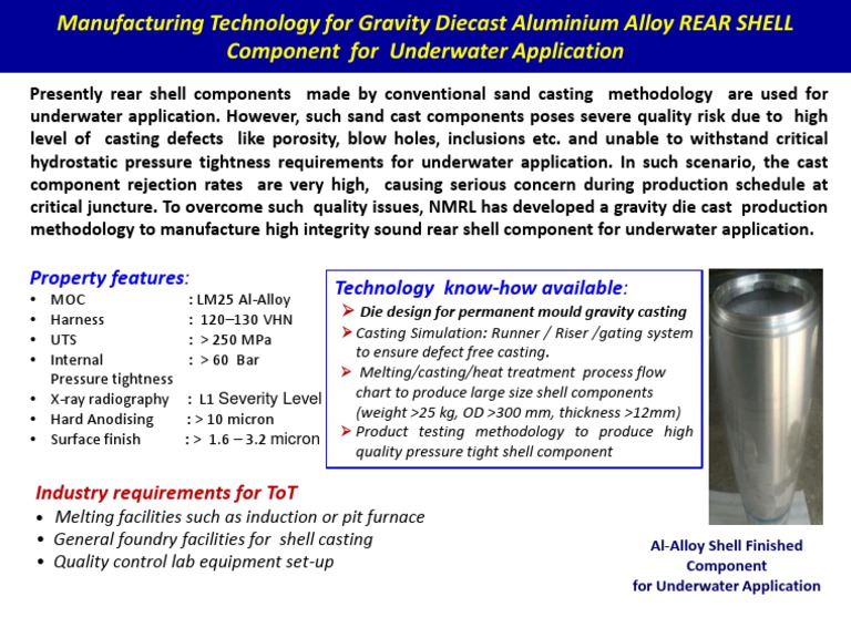Technology Know-How Available: Property Features:: Industry ...