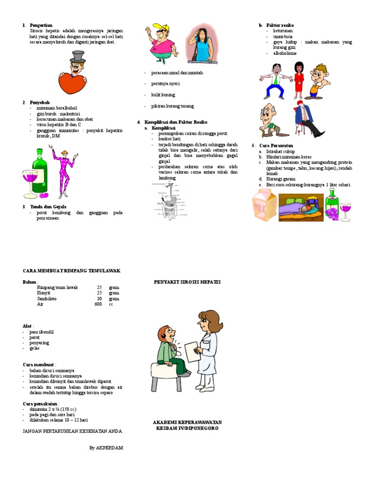 Sirosis Hepatis: Gejala dan Perawatan | PDF