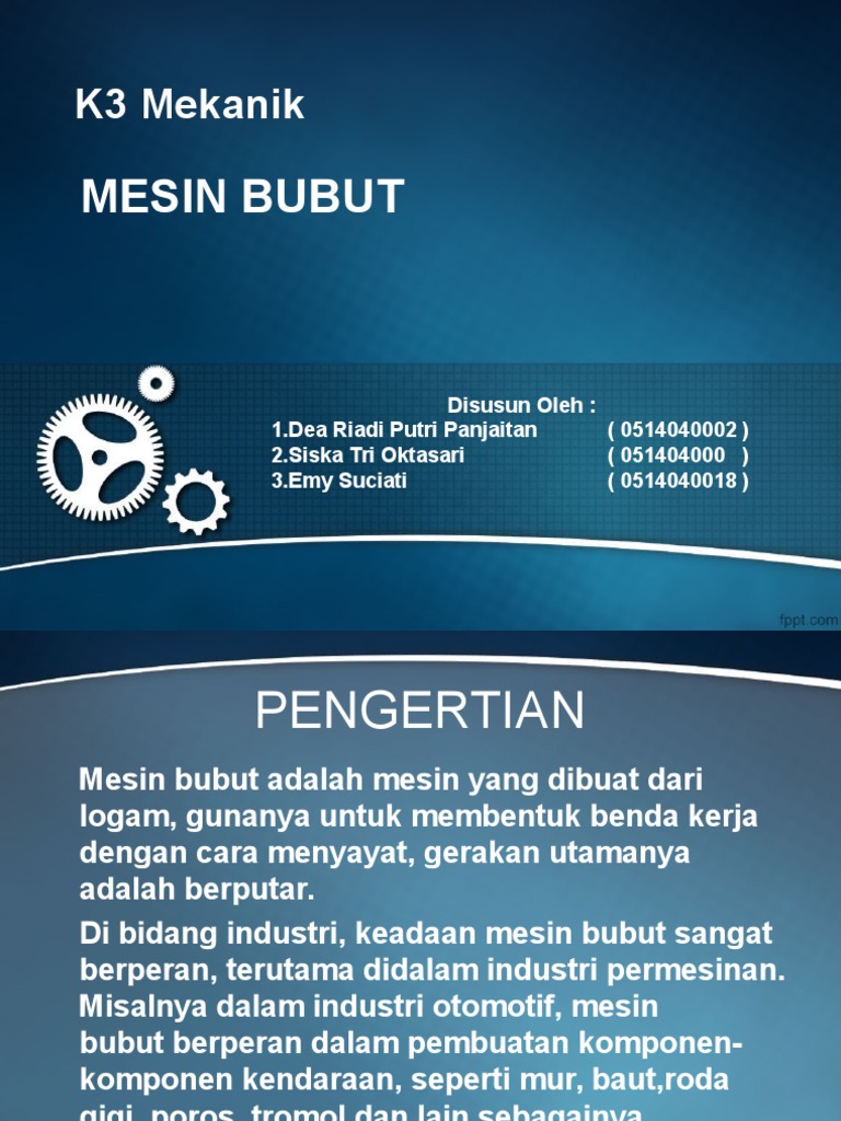 Mesin Bubut | PDF