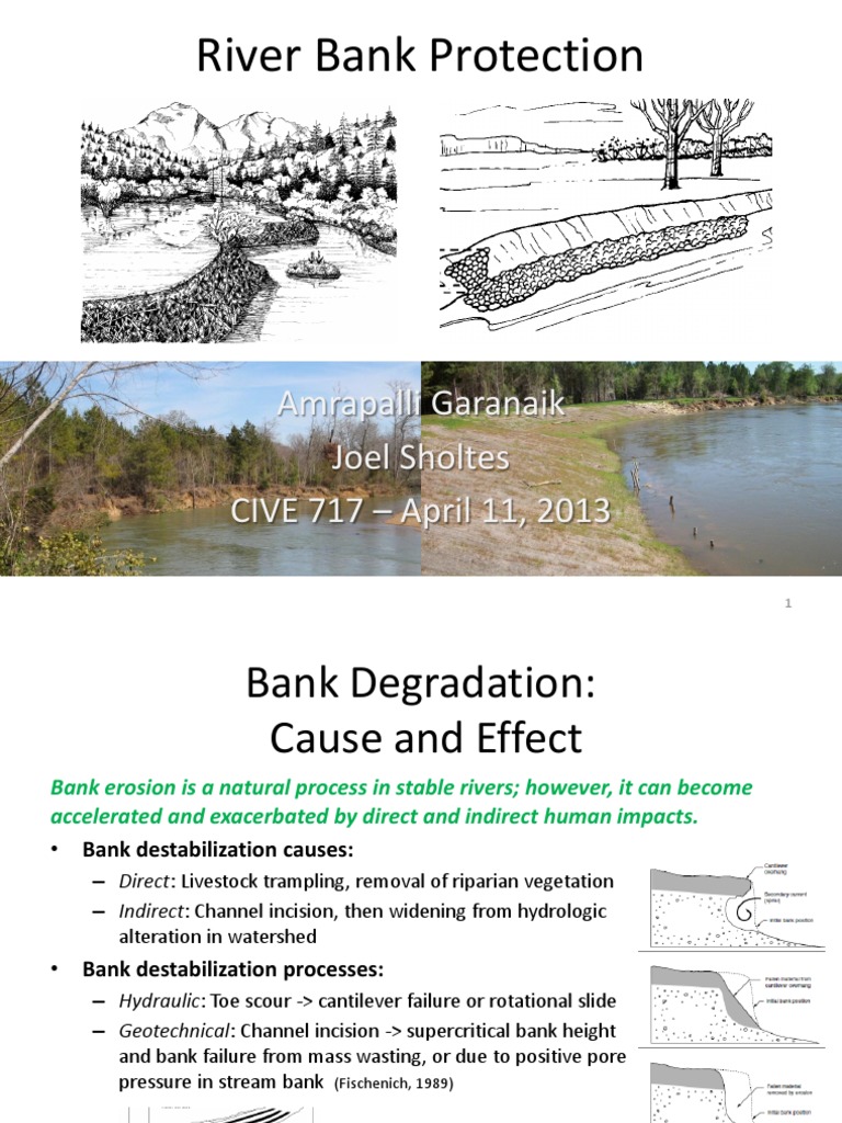 River Bank Protection | PDF | Physical Geography | Earth Sciences