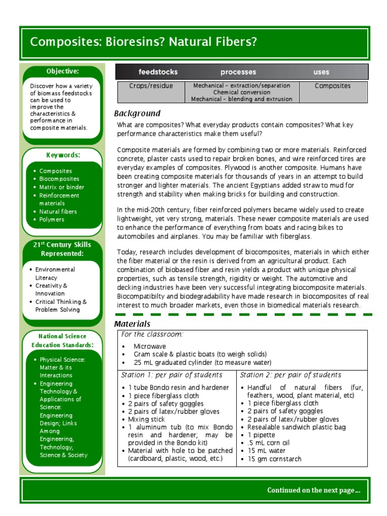 Biocomposites PDF | PDF | Composite Material | Fiberglass