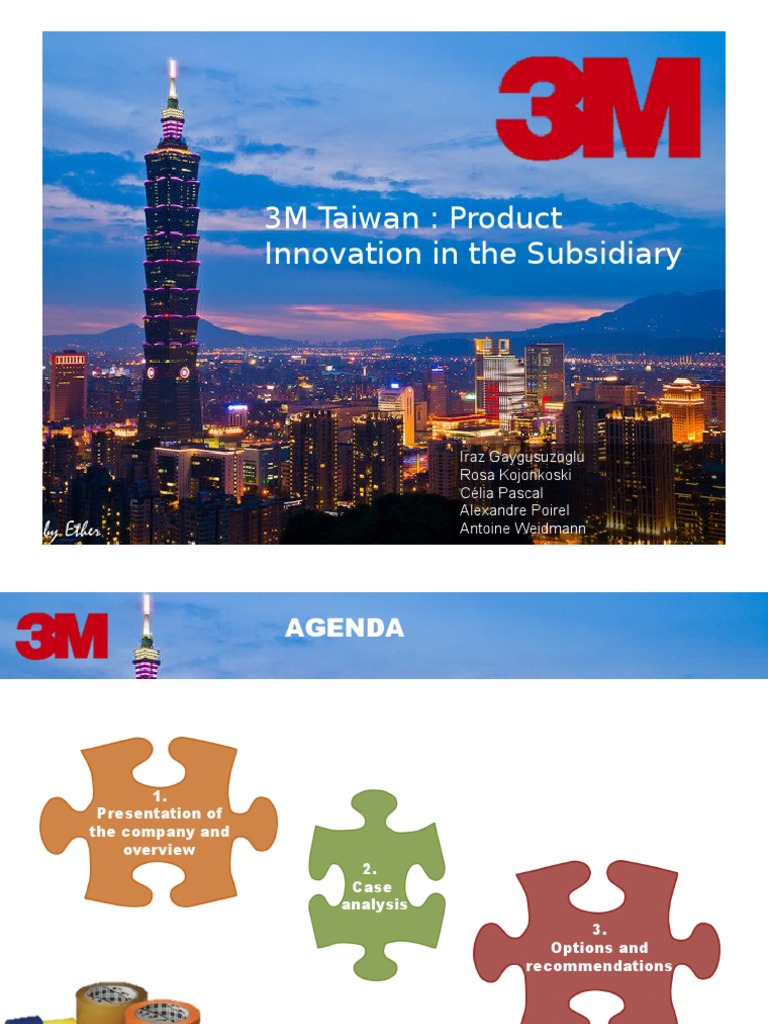3M Taiwan Product Innovation in Health Care Market | PDF | Taiwan | Burn