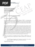 BIR Application Letter Sample | PDF