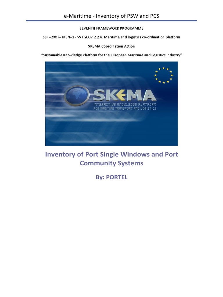 SKEMA Inventory of PSW and PCS | PDF | Cargo | Computer Network