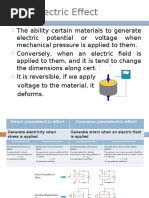 Introduction To Electrostrictive Material | PDF | Piezoelectricity ...