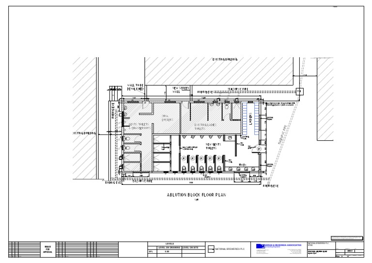 S020-01 - Proposed Ablution Block-Floor PLan | PDF