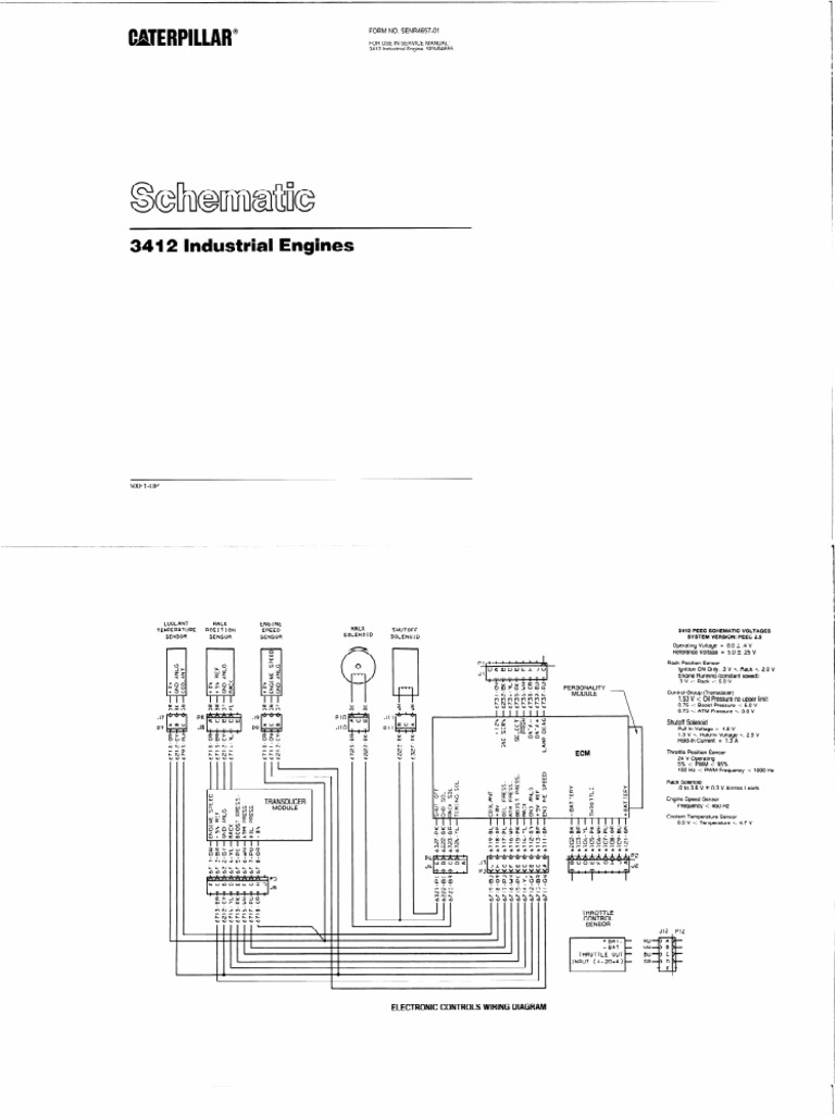 3412 Schematics | PDF
