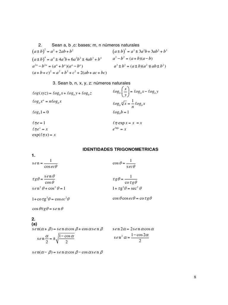 800 Integrales Resueltas PDF | PDF