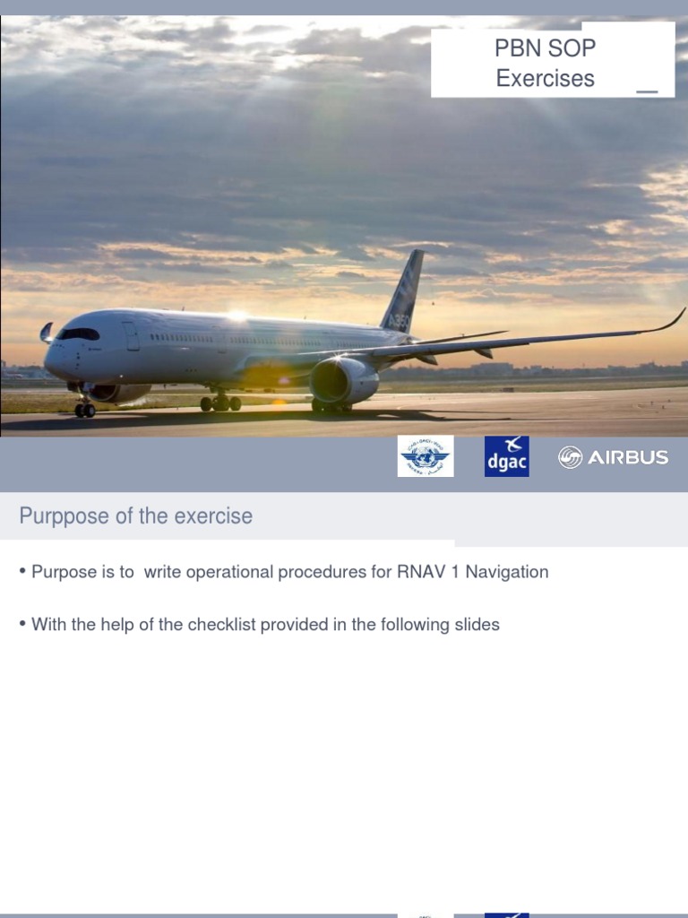 12a - PBN SOP Exercise | PDF