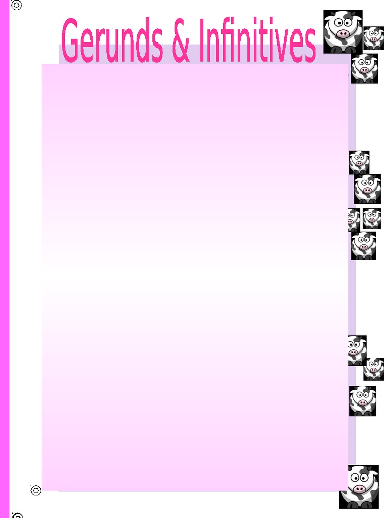 B2 - Gerund or Infinitives | PDF