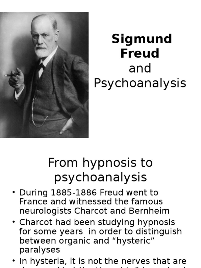Freud's Journey: From Hypnosis to Psychoanalysis | PDF | Object ...