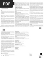Clavam Duo 400/57: Instrucciones y Uso | PDF | Penicilina | Cuidado de ...