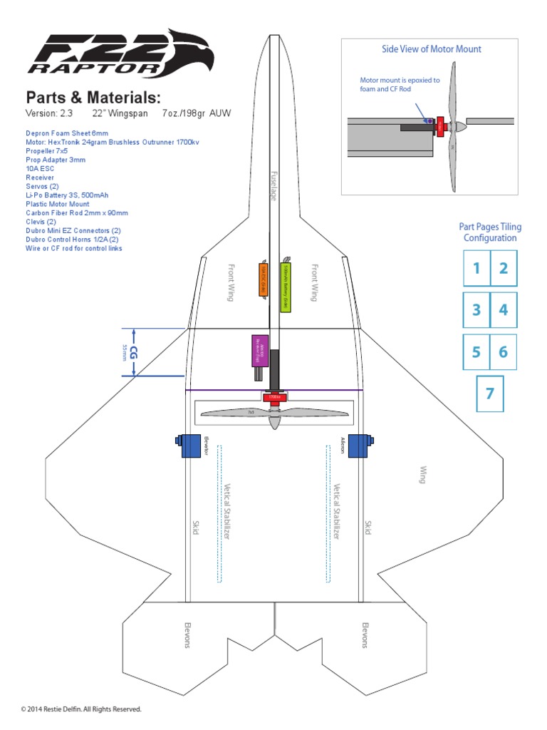 F-22 Plans 22ws | PDF
