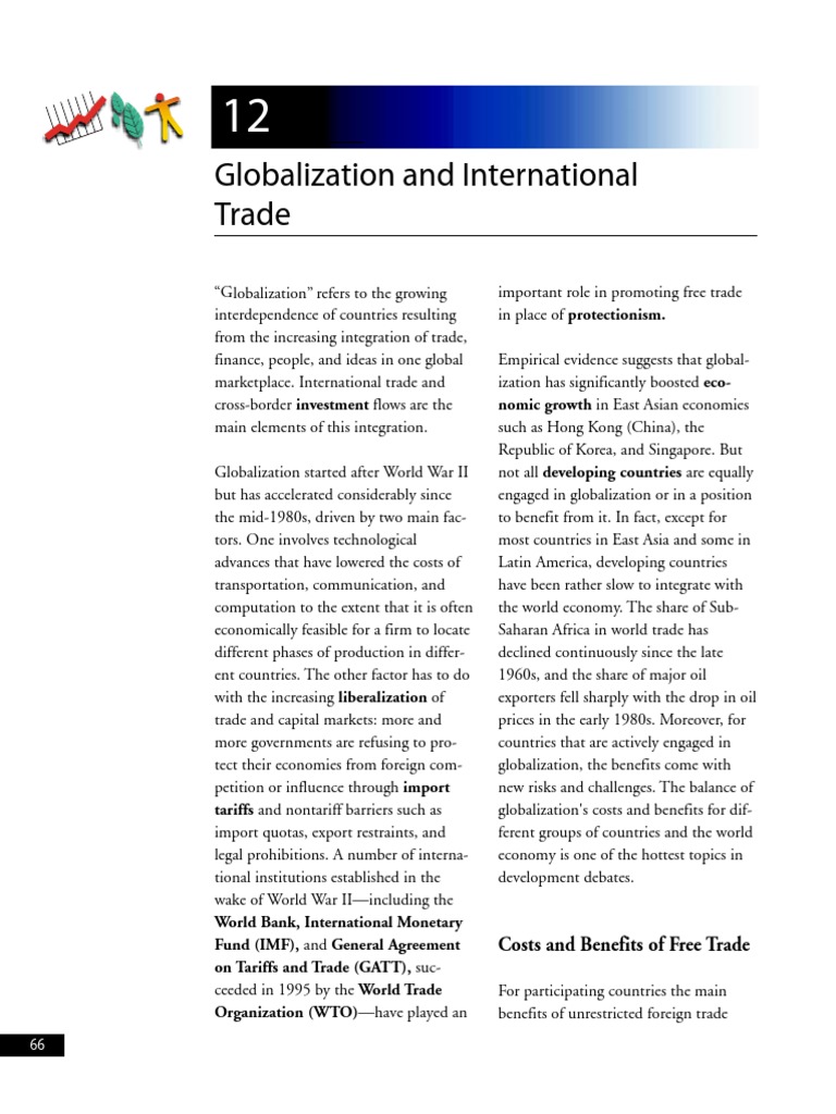 4 Globalization and Trade PDF | PDF