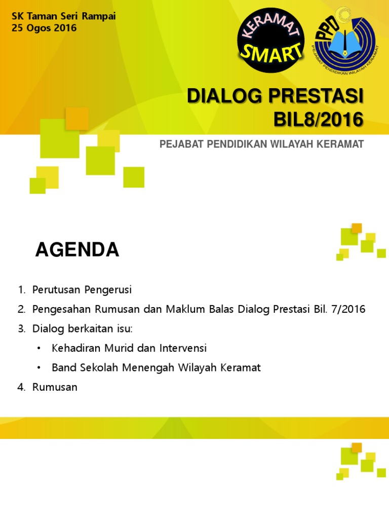 Dialog Prestasi Bil 8 - Final | PDF