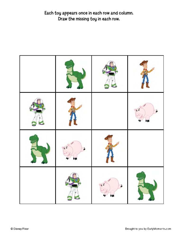 ToyStory Activity1 | PDF