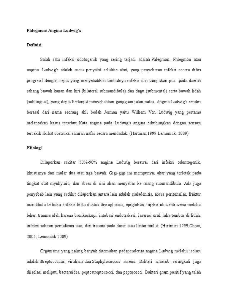 Phlegmon & Penanganan | PDF