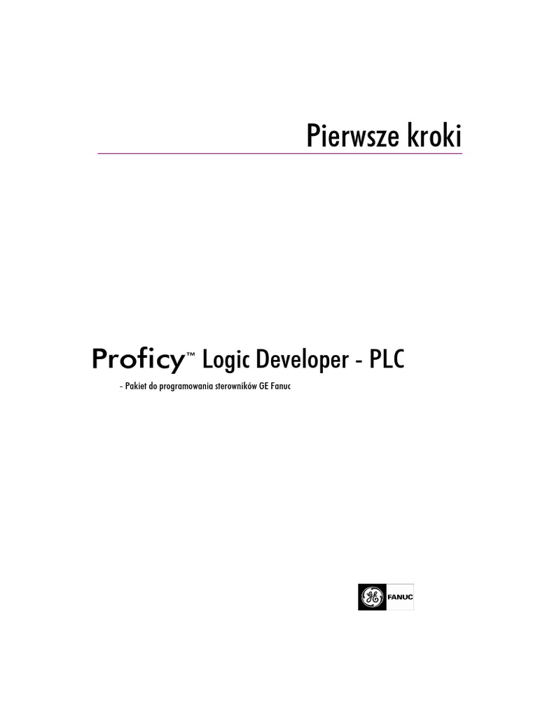 Proficy Logic Developer PLC | PDF