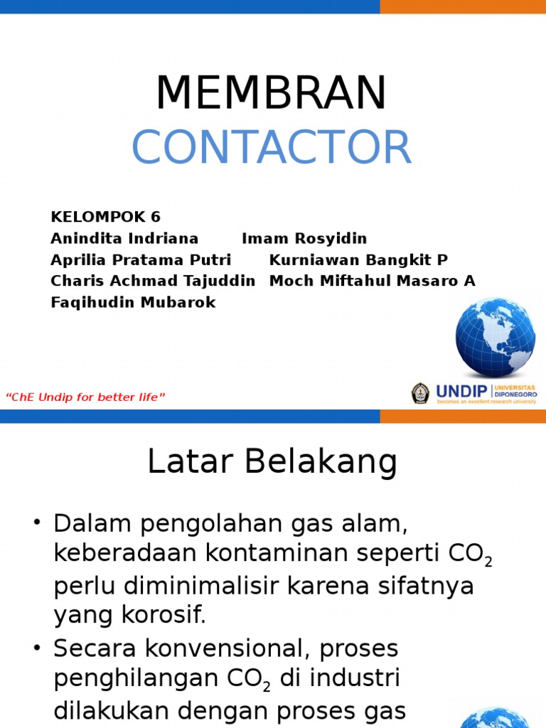Membran Contactor | PDF | Sains & Matematika