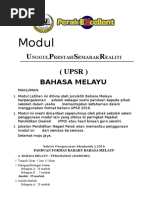 Contoh Format Dan Soalan Untuk Kertas UASA | PDF