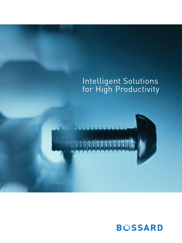 Bossard Company Profile | PDF | Screw | Nut (Hardware)