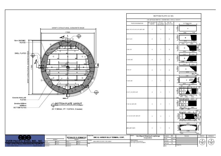 Verify Structural Concrete Base: Bottom Plate Layout | PDF