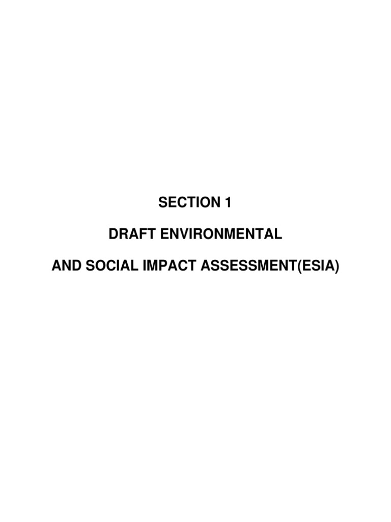 Cover | PDF | Environmental Impact Assessment | Environmental Law