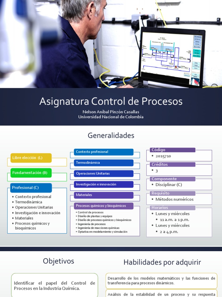 Control de Procesos Químicos: Fundamentos y Técnicas | PDF | Ingeniería ...
